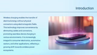 Wireless Charging technology and it's uses | PDF