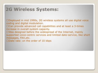 INTRODUCTION TO WIRELESS COMMUNICATION | PPT