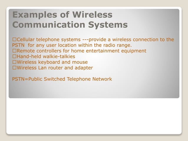 INTRODUCTION TO WIRELESS COMMUNICATION | PPT