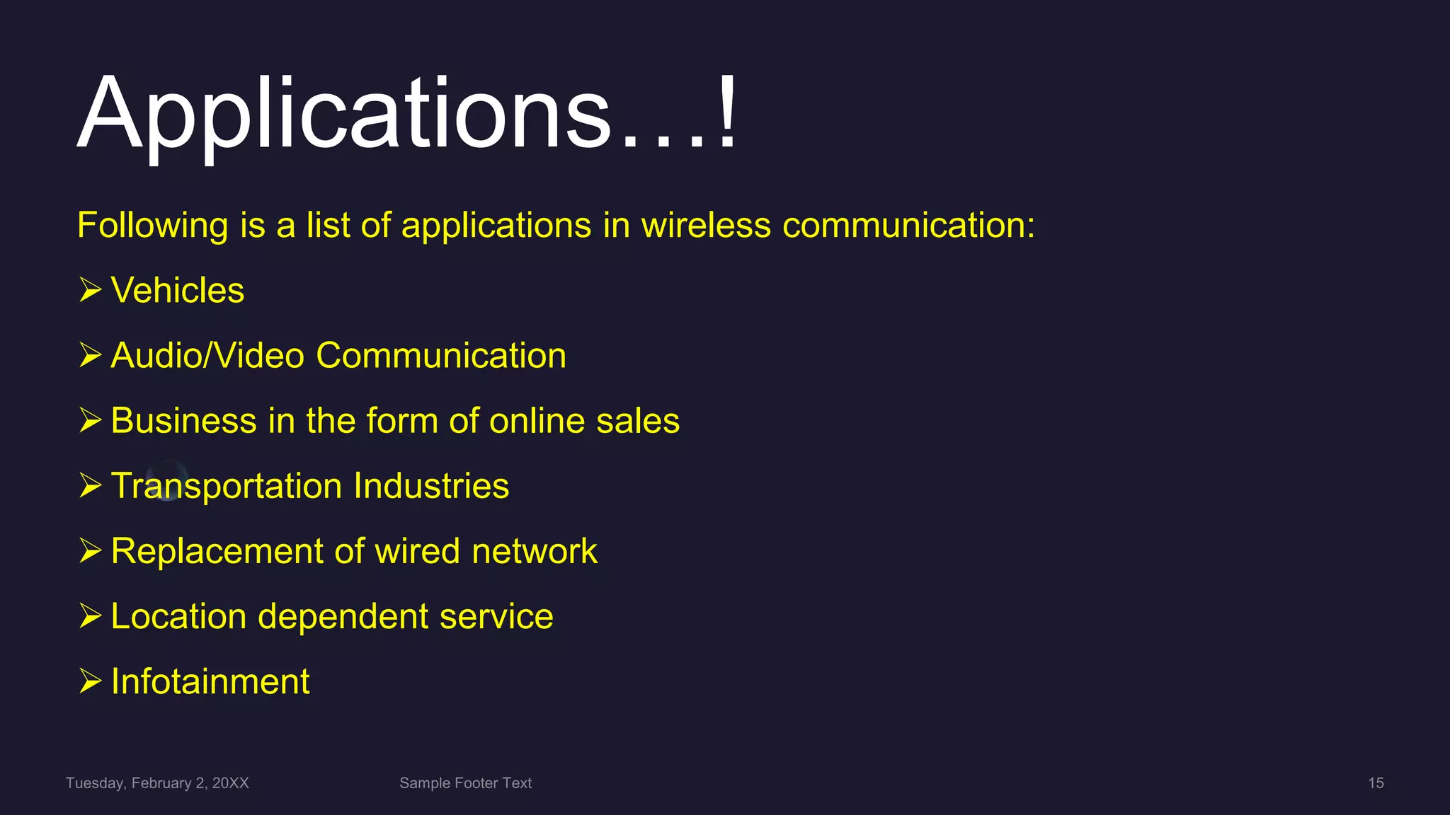 wireless communication ppt.pptx | Computer Networking | Computing