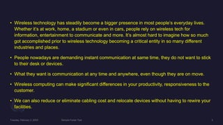 wireless communication ppt.pptx | Computer Networking | Computing