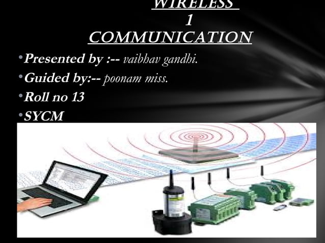 Wireless communication | PPT