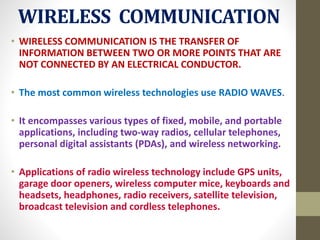 Wireless communication | PPT