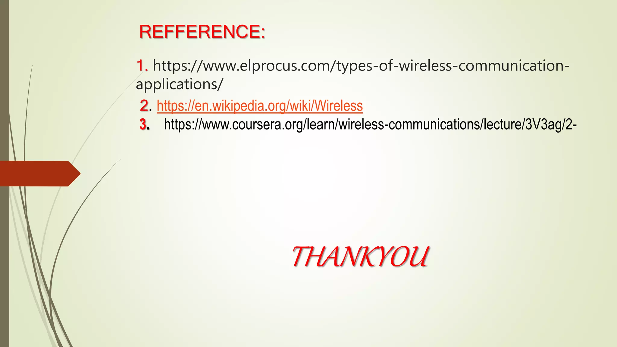 Wireless communication | PPTX