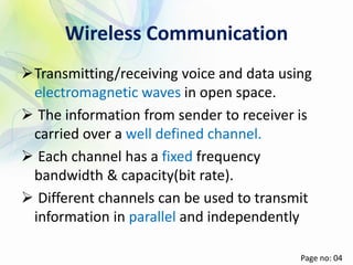 Wireless communication | PPT