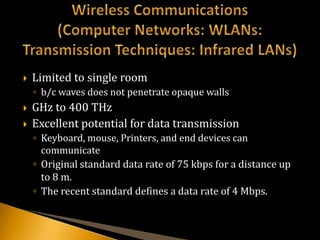 Wireless communication & adhoc networks | PPT