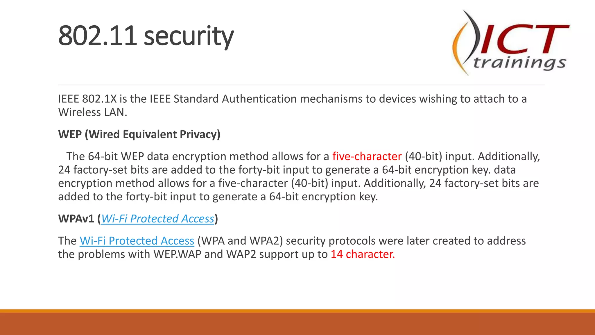 Wireless communication and networking | PPTX