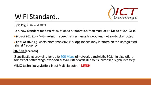 Wireless communication and networking | PPTX | Internet of Things | Internet