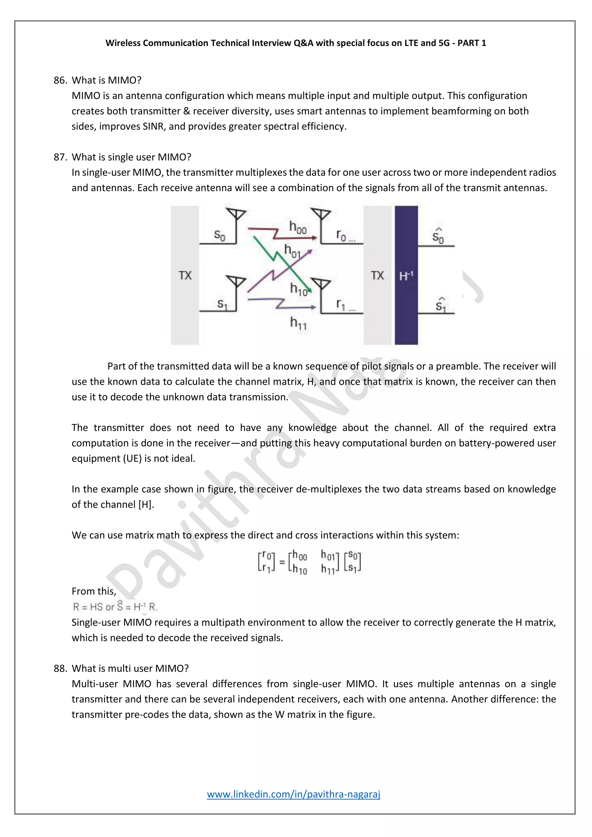 100 Technical Interview Questions on Wireless communication, LTE and 5G ...