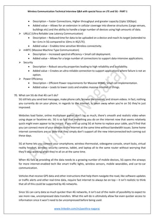 100 Technical Interview Questions on Wireless communication, LTE and 5G ...