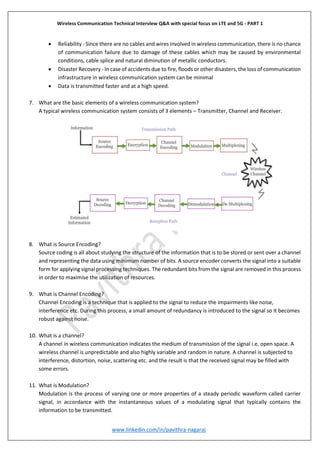 100 Technical Interview Questions on Wireless communication, LTE and 5G ...