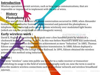 Wireless Communication & Networking | PPTX