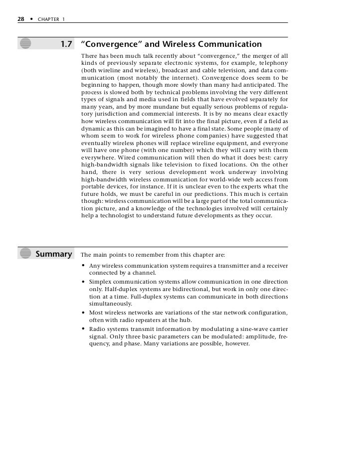 Wireless Communication Technology