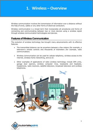 Wireless communication tutorial | PDF