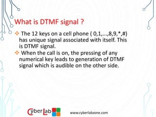 Wireless Communication via Mobile Phone Using DTMF | PPSX | Digital Audio | Computer Software ...
