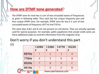 Wireless Communication via Mobile Phone Using DTMF | PPSX | Digital ...