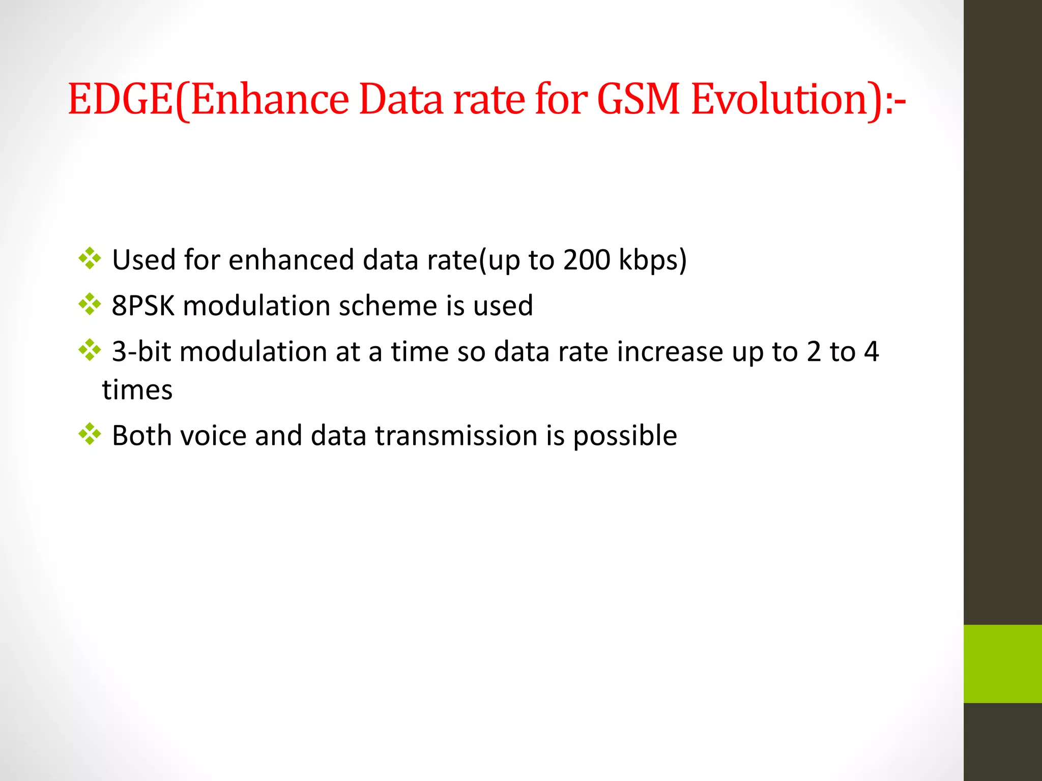 Wireless Communication Generations | PPTX