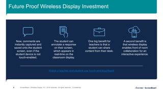Wireless Display 101 Lesson 4 | PPTX | Computer Peripherals | Computing