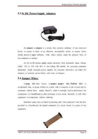 Wireless E-Notice Board Using Bluetooth Report.docx