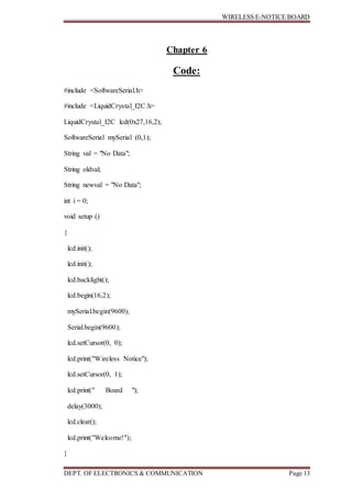Wireless E-Notice Board Using Bluetooth Report.docx