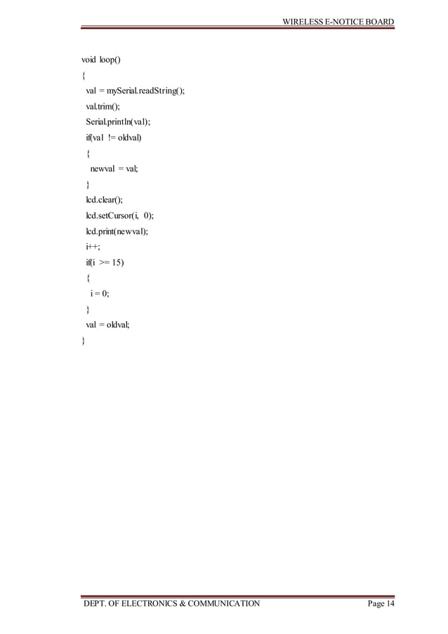 Wireless E-Notice Board Using Bluetooth Report.docx