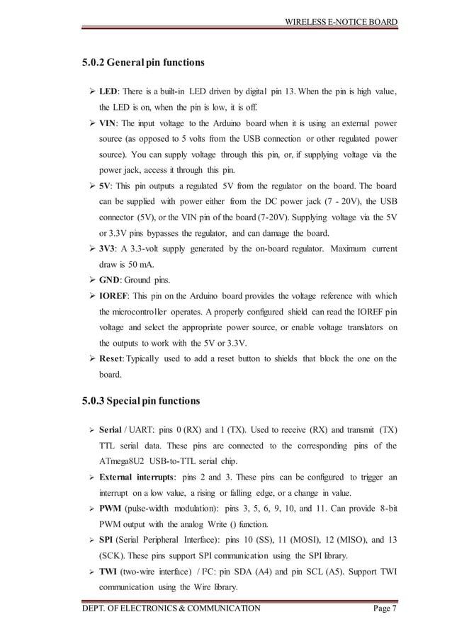 Wireless E-Notice Board Using Bluetooth Report.docx