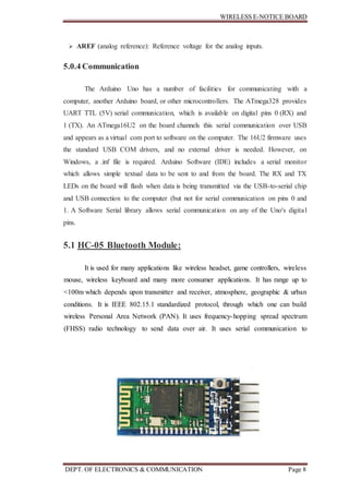 Wireless E-Notice Board Using Bluetooth Report.docx