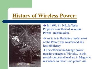 Wireless electricity | PPTX