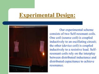 Wireless electricity | PPTX