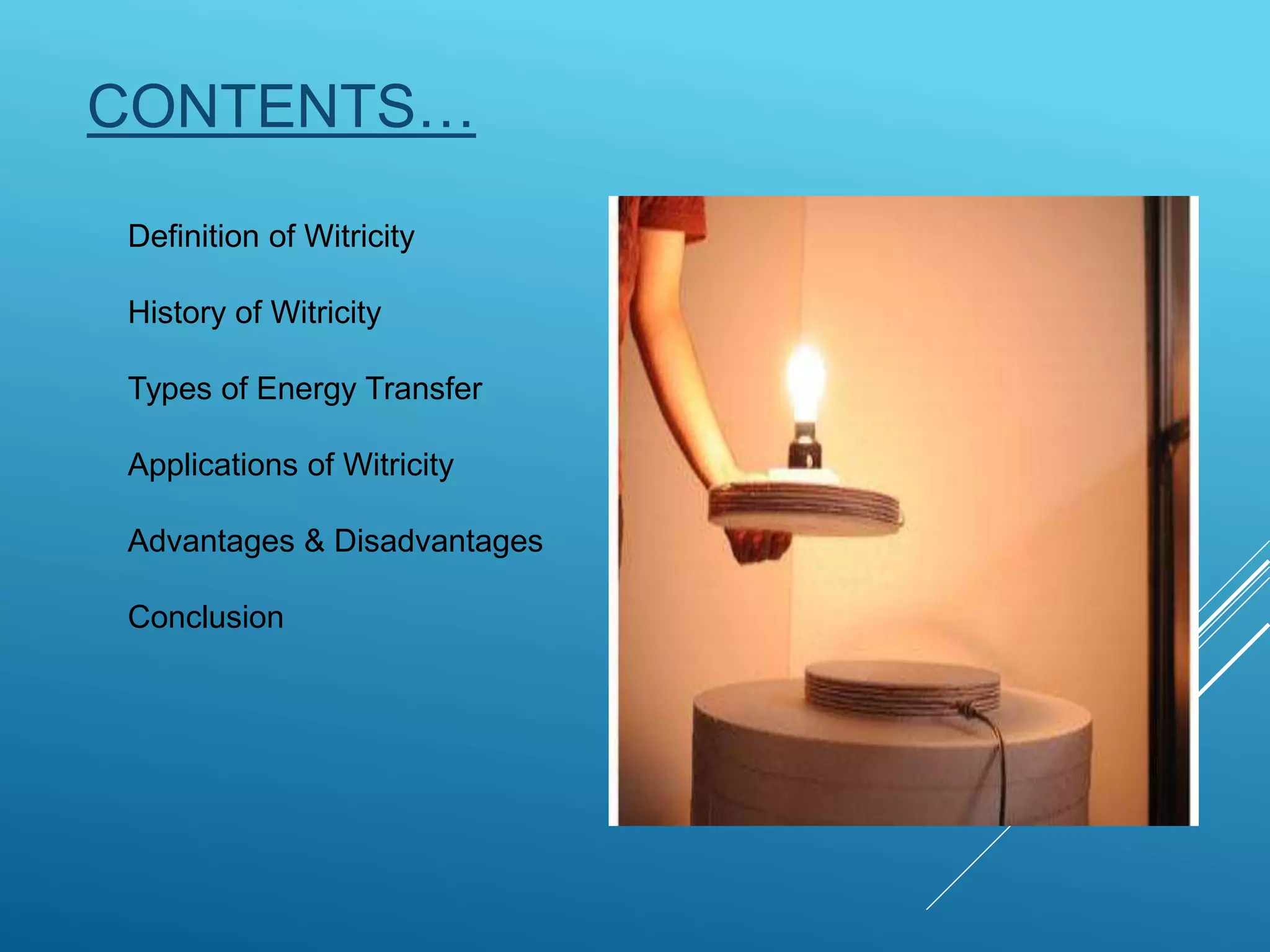 Wireless electricity | PPTX