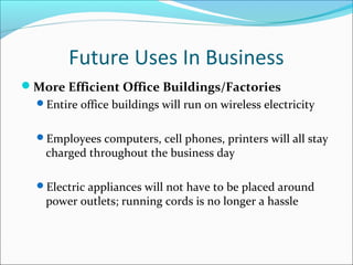 Wireless electricity | PPT