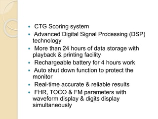 Wireless fetal monitor | Fetal monitor | PPTX