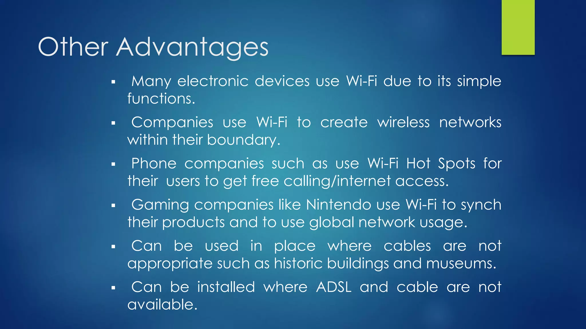 Wireless Fidelity (WiFi) | PDF