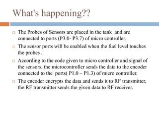 Wireless fuel level sensor using rfid | PPT