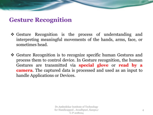 Wireless Gesture Controlled Robot Pdf Robotics Technology And Computing