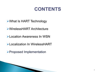 WirelessHart location determination application | PPTX