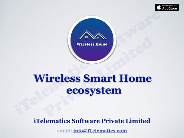 Wireless Smart Home - An Internet of Things ecosystem | PDF
