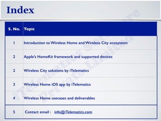 Wireless Smart Home - An Internet of Things ecosystem | PDF