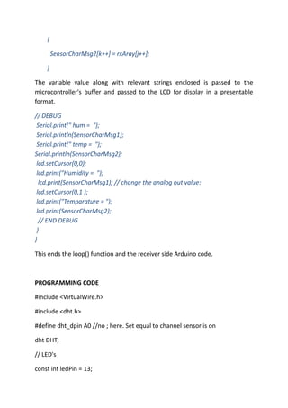 Wireless humidity and temperature monitoring system | PDF