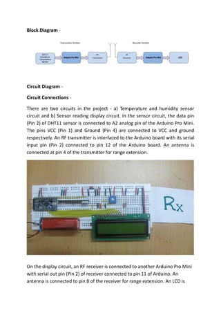 Wireless humidity and temperature monitoring system | PDF