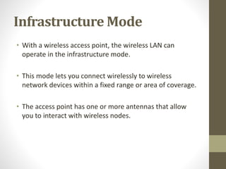 Wireless intelligent network | PPTX | Computer Networking | Computing