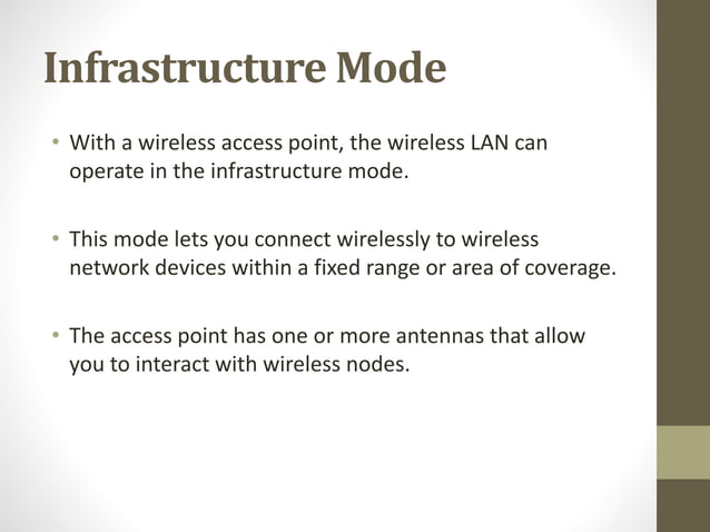 Wireless intelligent network | PPTX | Computer Networking | Computing