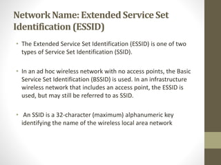 Wireless intelligent network | PPTX | Computer Networking | Computing