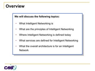 Wireless intelligent networking | PPT