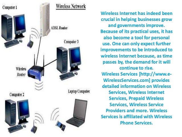 Wireless internet services for ship passengers