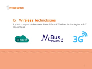 IoT Wireless Technologies | PDF