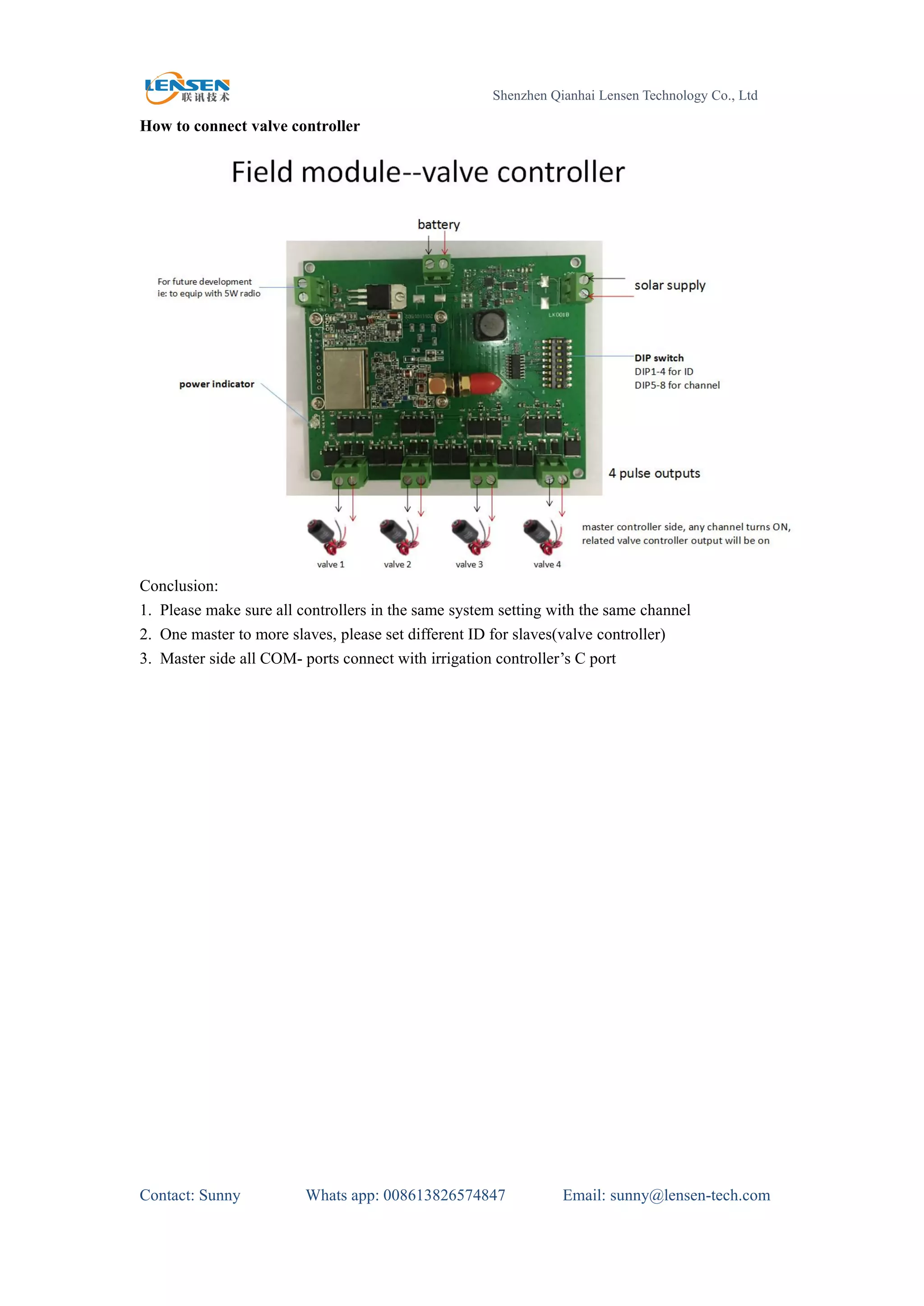 Wireless irrigation System | PDF