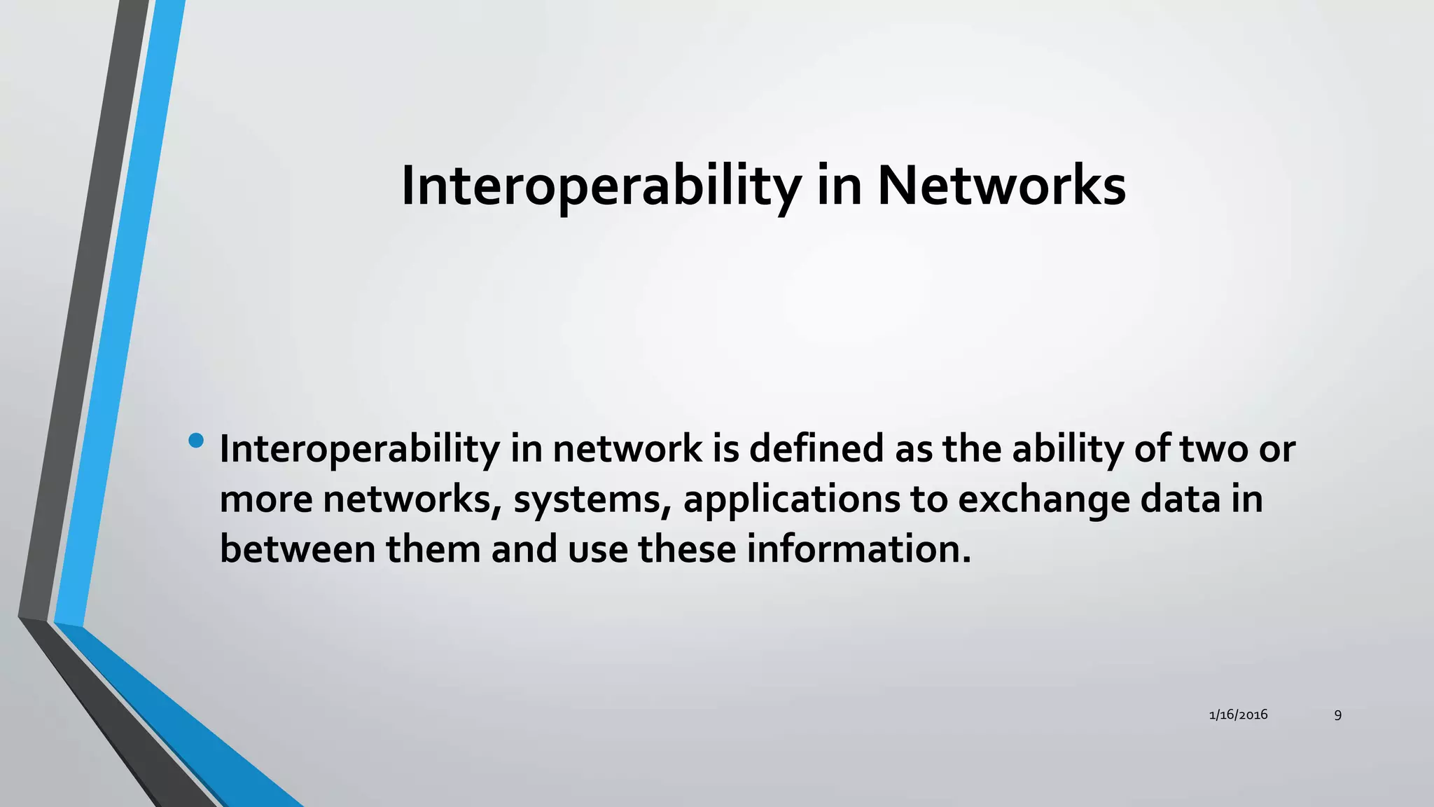 Interoperability among various Generations of Telecom Technologies | PPT