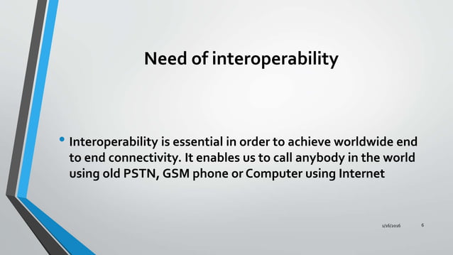 Interoperability among various Generations of Telecom Technologies ...