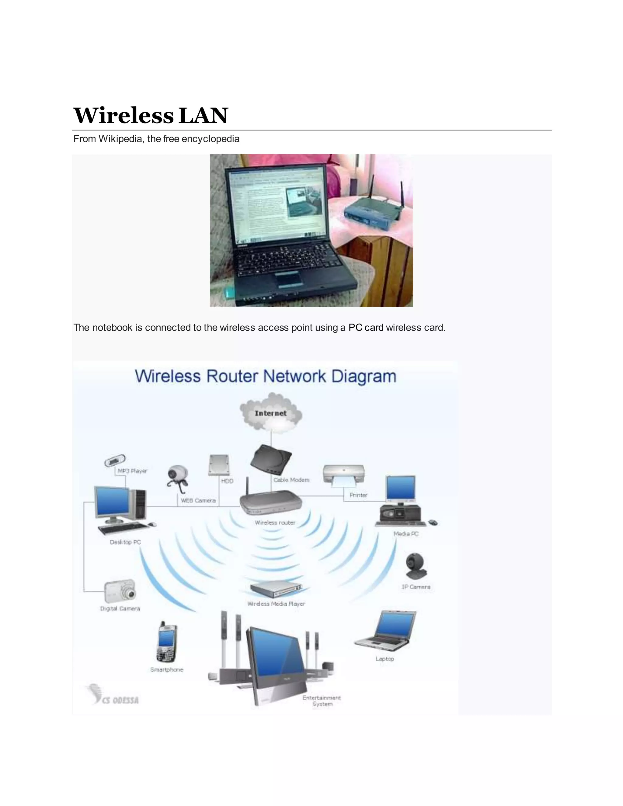 Wireless lan | PDF